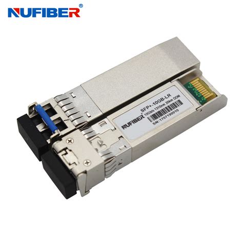 10Gb/s SFP+ Transceiver SFP-10G-LR dual fiber singlemode 10km 1310nm LC DDM