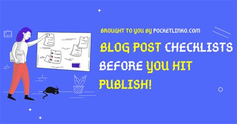 Hidden Blog Post Checklists To Dominate Your Competitor