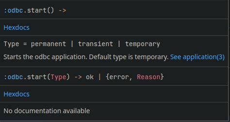 Livebook Intellisense Fails To Get Odbc Connect Docs Issue Livebook Dev