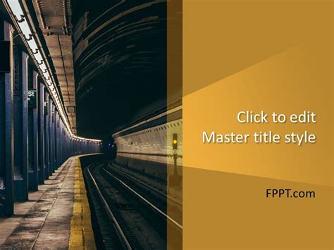 Free Metro Powerpoint Template Free Powerpoint Templates