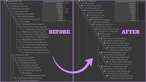 Reset Maya Curves In Folders