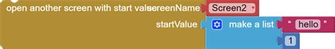 How Can I Add More Than 1 Value In Get Start Value Block Mit App Inventor Help Mit App