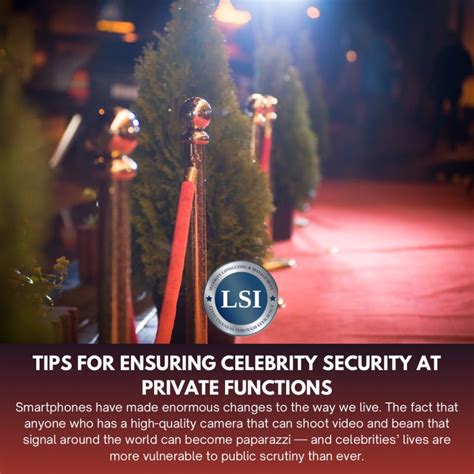 Law Security And Investigations On Linkedin Securitytips Celebritysecurity Privatefunctions