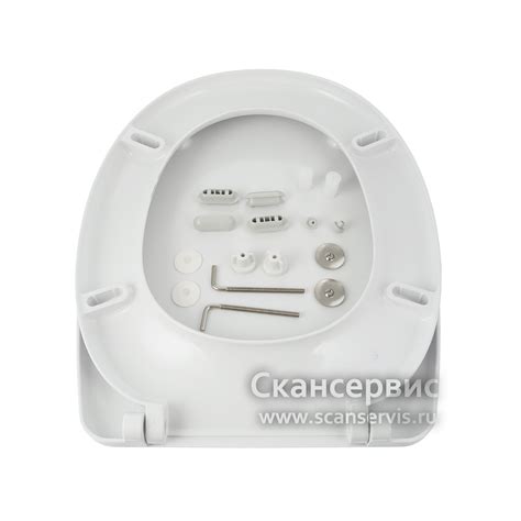 Сиденье и крышка для унитаза Сантек Цезарь купить с доставкой, вызвать ...