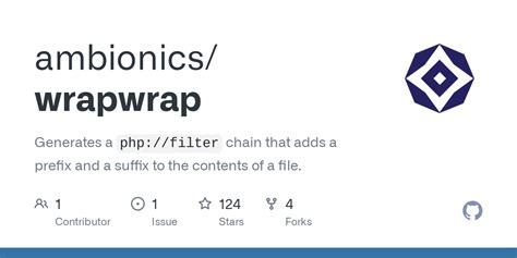 Github Ambionicswrapwrap Generates A `phpfilter` Chain That Adds A Prefix And A Suffix To