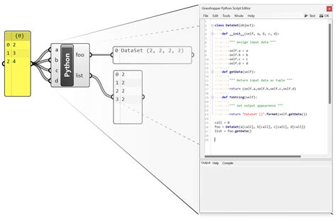 Python Class Output Scripting McNeel Forum