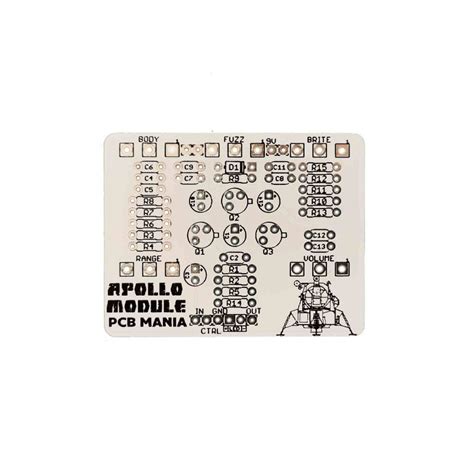 Apollo Module Fuzz By PCB Guitar Mania Stomp Box Schematics