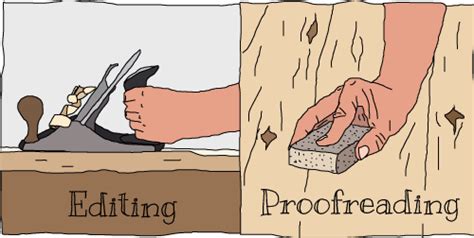 Editing Vs Proofreading