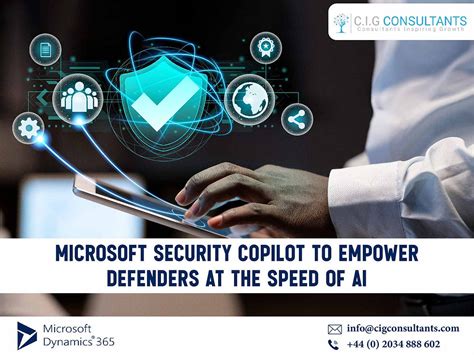 Microsoft Security Copilot To Empower Defenders At The Speed Of Ai
