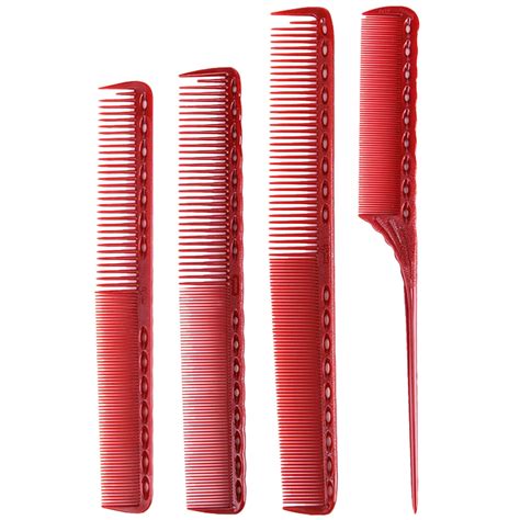 Anti Static Hairdressing Tools Professional Hair Comb 4 Pieces Set