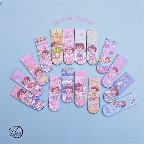 خرید و قیمت بوک مارک مگنتی فانتزی لوازم تحریر کیوت از غرفه حنان شاپ