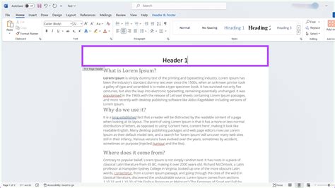 How To Put Different Headers And Footers On Different Pages In Word