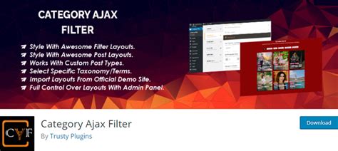 Ajax Category Filter Wordpress Plugins For