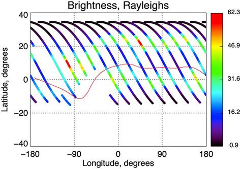 Based On Cosmic‐2 Global Ionospheric Specification The Modeled Download Scientific Diagram