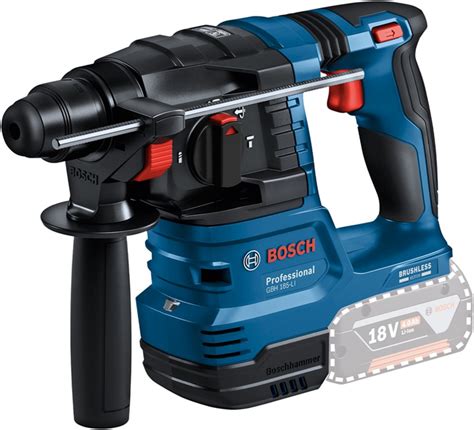 Аккумуляторный бесщеточный перфоратор Bosch GBH 185-LI соло (0611924020 ...