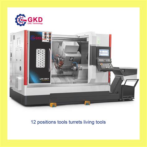 7 Axis Dual Spindles Lathe Machine 7 Axis Lathe Machine And Dual