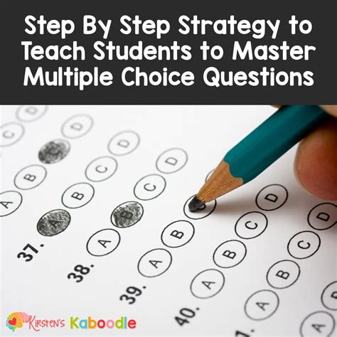 Crack The Code Multiple Choice Test Taking Strategies • Kirstens Kaboodle