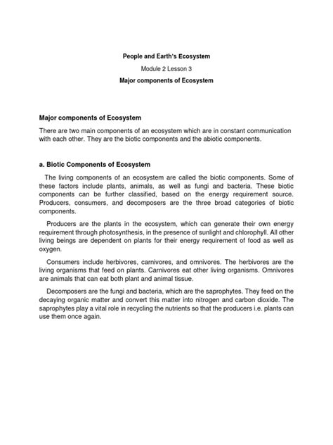 Lecturenotes M2l3 Pdf Ecosystem Plants
