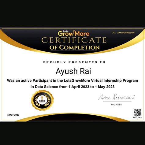 ayush rai on linkedin intern2023 datascience internship2023