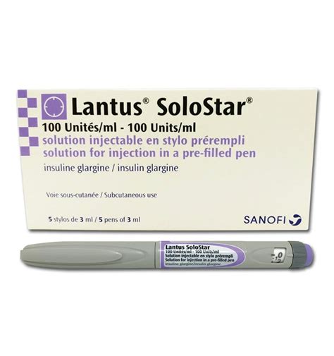Lantus Dosage And Drug Information Mims Thailand