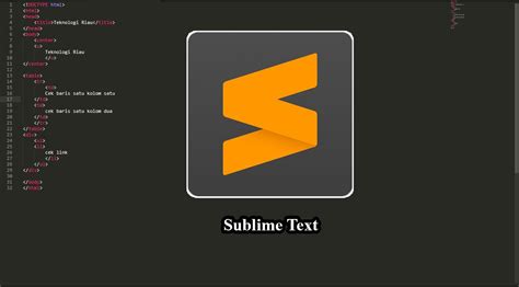 Cara Merapikan Script Di Sublime Text Teknologi Riau