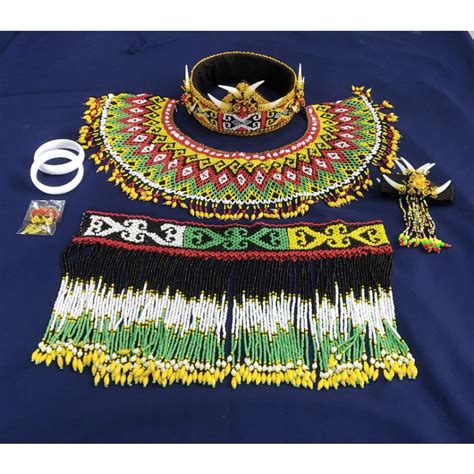 Jual Set Aksesoris Perempuan Dewasa Adat Dayak Murah Shopee Indonesia