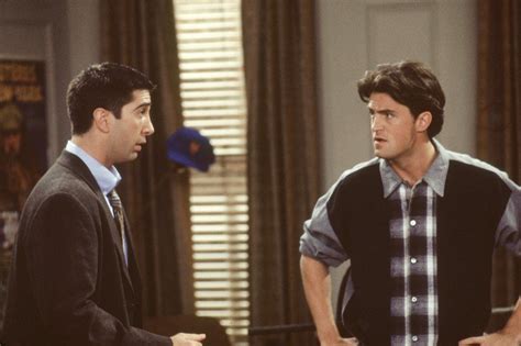 Ross Geller David Schwimmer Chandler Bing Matthew Perry Friends