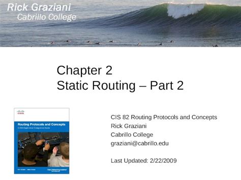ppt chapter 2 static routing part 2 dokumen tips