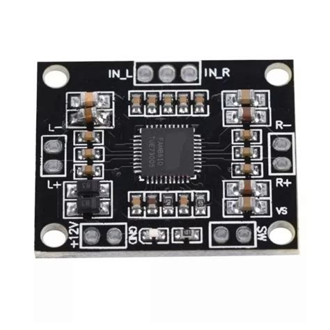 PAM Digital Stereo Class D Audio Amplifier Module Class D Pwm Modulation Type V At