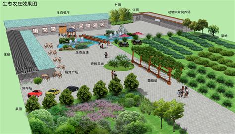 小型农场规划小型农场规划效果图小型亲子农场规划图第13页大山谷图库