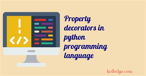 Property Decorators In Python Programming Language