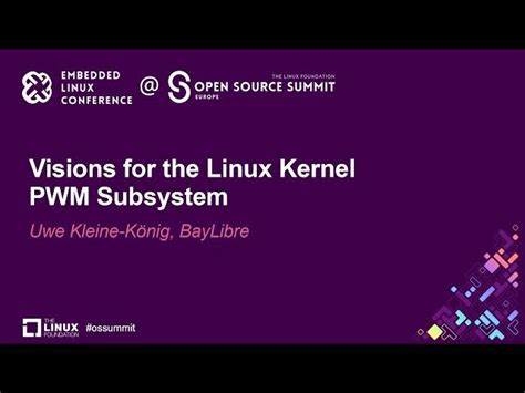 Free Video Visions For The Linux Kernel Pwm Subsystem From Linux Foundation Class Central