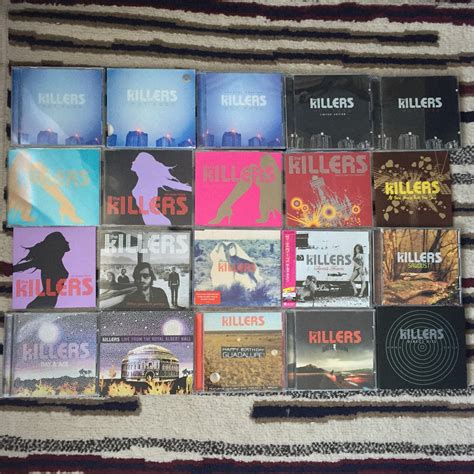 My Killers Cd Collection So Far Rthekillers