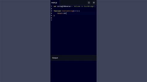 Javascript Reverse String Using Built In Functions Javascript Coding Programming Youtube