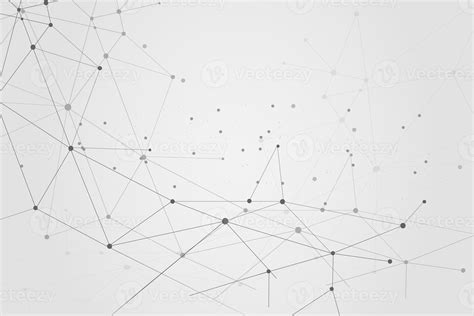 Abstract Connecting Dots Polygonal Background Connection Technology Design 10554916 Stock