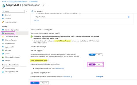 Azure Service Unavailable With Microsoft Graph Client Credentials