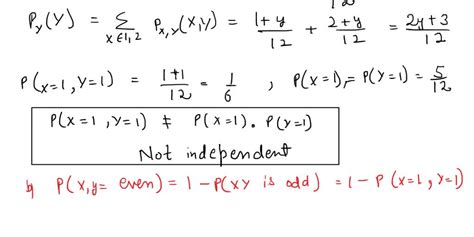 Solved Consider The Bivariate Distribution Pxy Of Two Discrete