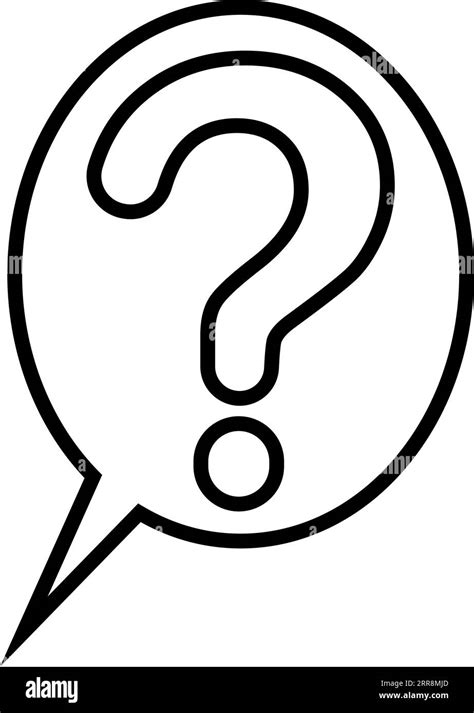Question Marks Bubble Icon Symbol Sign Ask Faq Stock Vector Image And Art