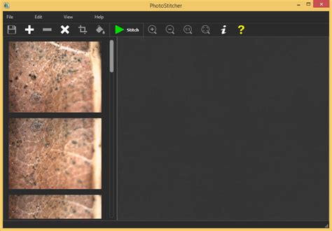 Method For Fast Automated Microscope Image Stitching