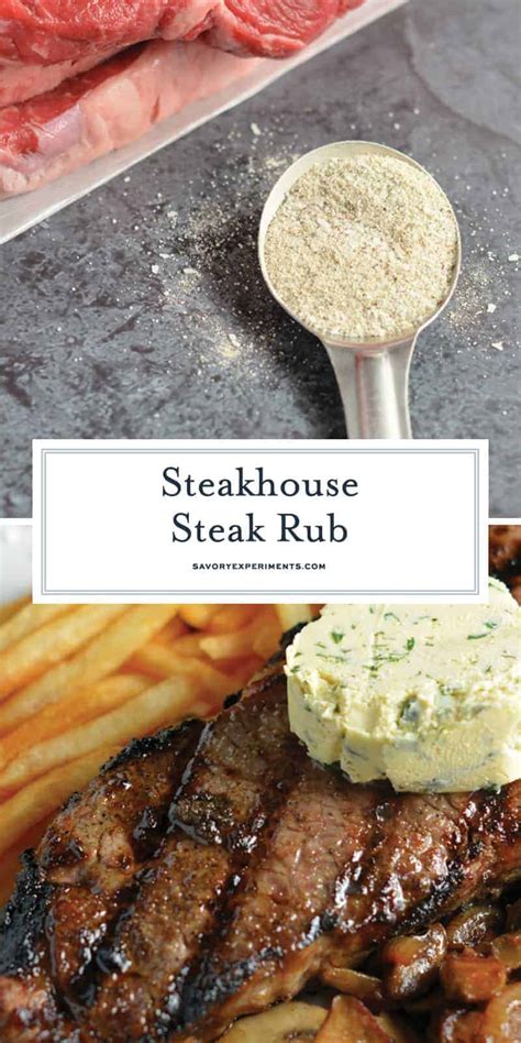 Steakhouse Steak Rub Video The Best Dry Rub For Steak