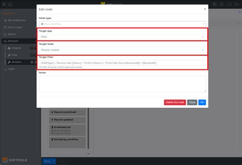 Update Actions Record Createupdate Field Update Copy And Link Archive Ect Softools