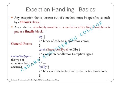 Exception Handling In Java Pdf Programming Languages Computing