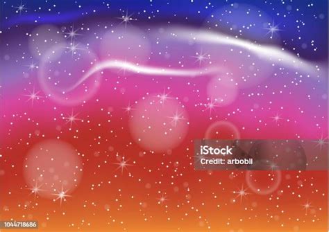 벡터 일러스트 레이 션의 환상적인 다채로운 추상 우주 배경 0명에 대한 스톡 벡터 아트 및 기타 이미지 0명 과학 낮 Istock