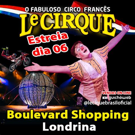 Circo Le Cirque Domingo 22set às 16h Guiche Web