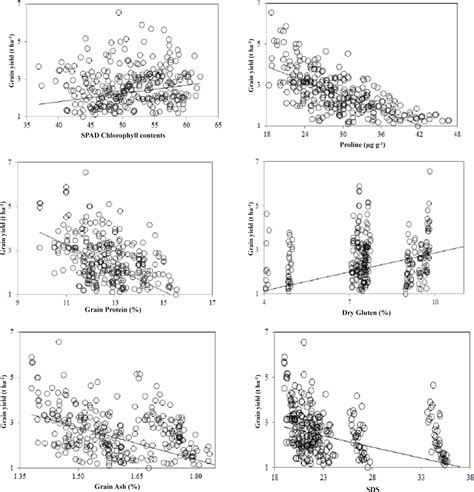 Relationship Of Physiological Grain Quality Traits With Grain Yield Of