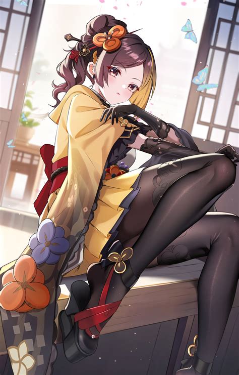 Chiori Genshin Impact Drawn By Gher Danbooru