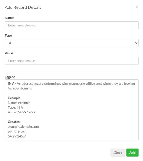 Easyhosting DNS Manager Easyhosting Knowledge Base