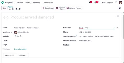 Odoo Helpdesk Odoo V Enterprise Edition Book