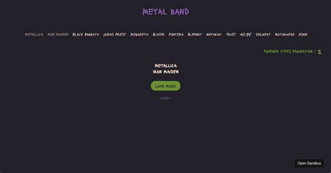 React Hook Load More Array Slice Codesandbox