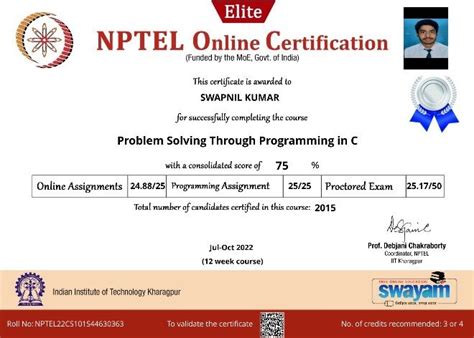 swapnil singh on linkedin teachers nptel learning programming c engineering technology